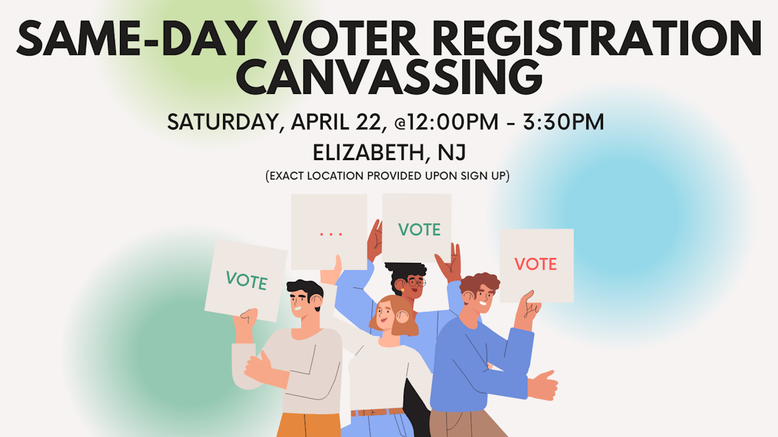 Same Day Voter Registration Canvassing · Mobilize